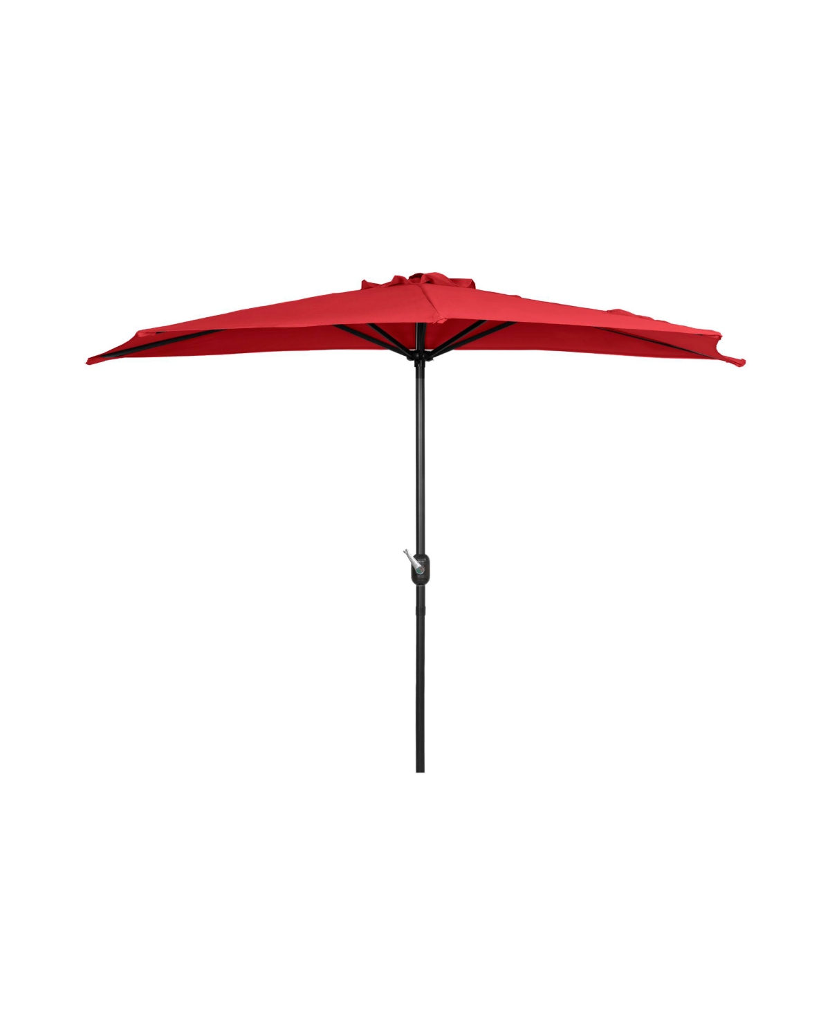 Click here for 9 Ft Outdoor Patio Half Market Umbrella with Crank... prices