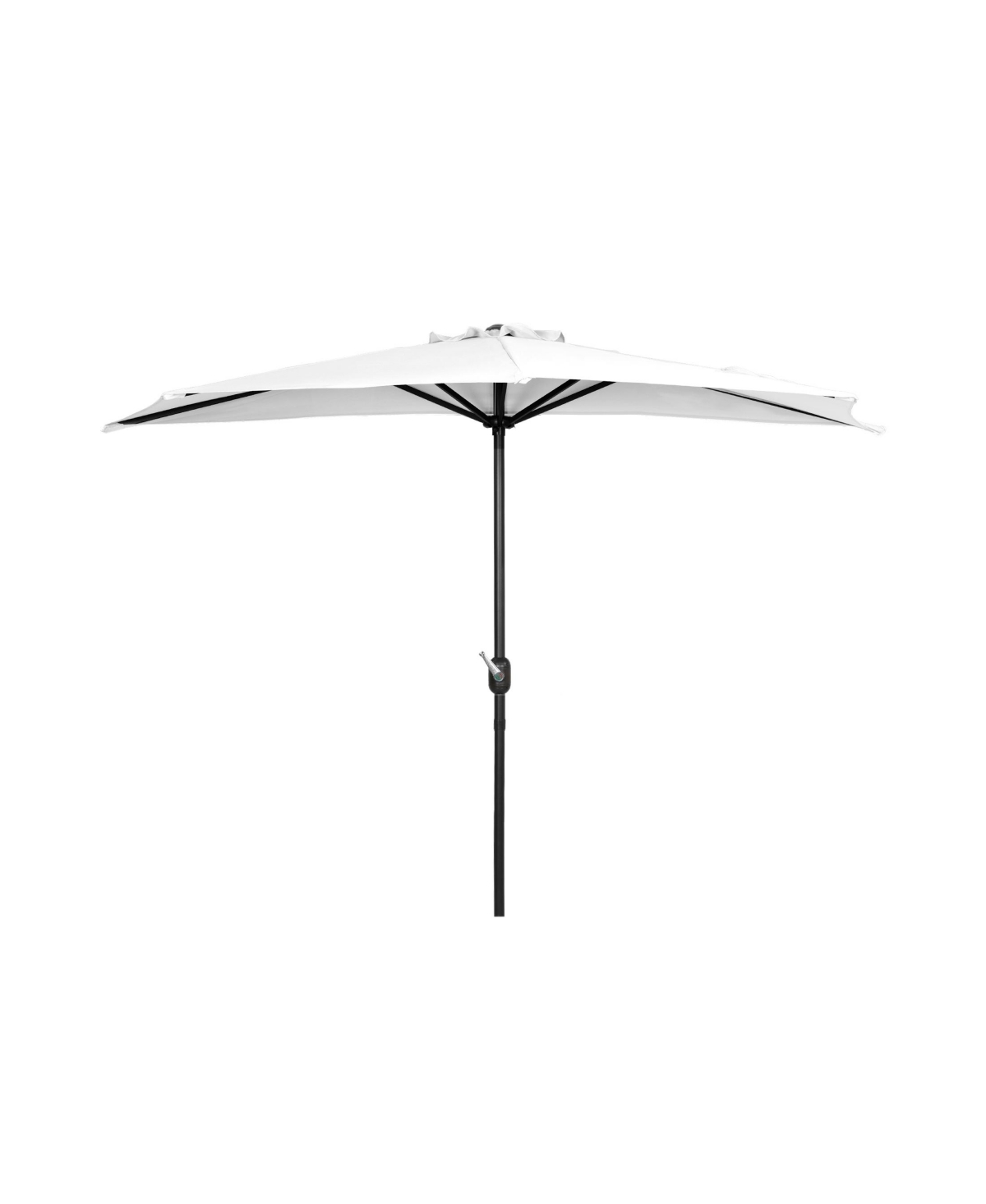 Click here for 9 Ft Outdoor Patio Half Market Umbrella with Crank... prices
