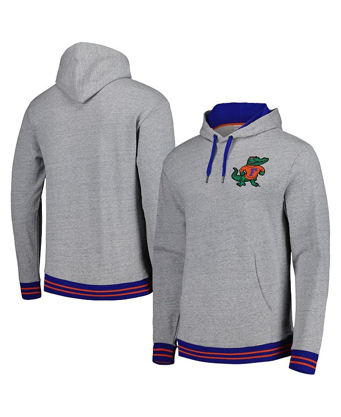 Mitchell & Ness Men's Heather Gray Florida Gators Pullover Hoodie - Macy's