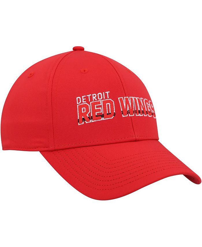 adidas Men's Red Detroit Red Wings Team Bar Flex Hat - Macy's