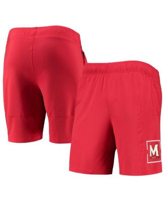 Men's Under Armour Red Maryland Terrapins Mesh Raid Performance Shorts ...