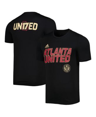 Men's adidas Black Atlanta United FC Team Jersey Hook AEROREADY T-shirt ...