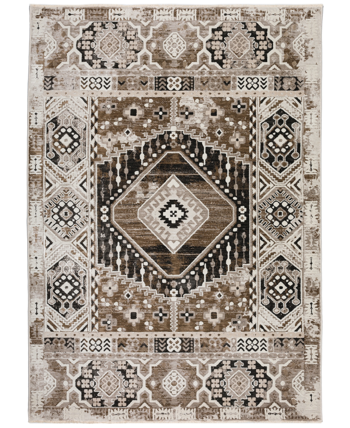 Click here for Dalyn Izmir IZ5 9 x 132 Area Rug - Mocha prices