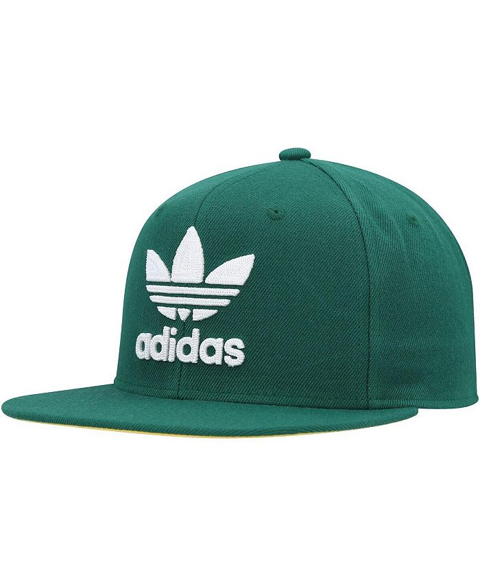 adidas Men's Green Trefoil Chain Snapback Hat - Macy's