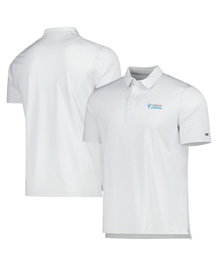Nike Men's White 2023 Valspar Championship Stripe Performance Polo ...
