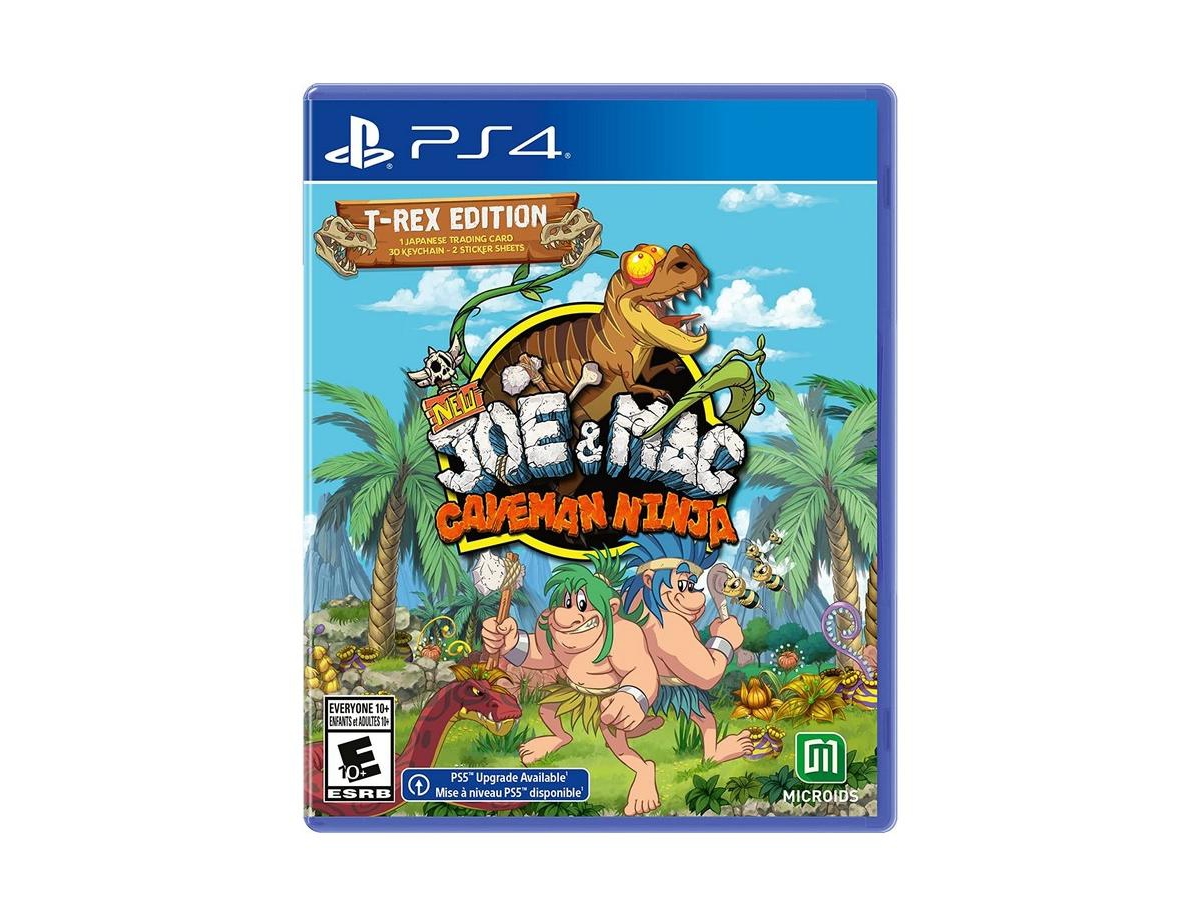 Click here for PS4 - New Joe & Mac Caveman Ninja T-rex Edition prices