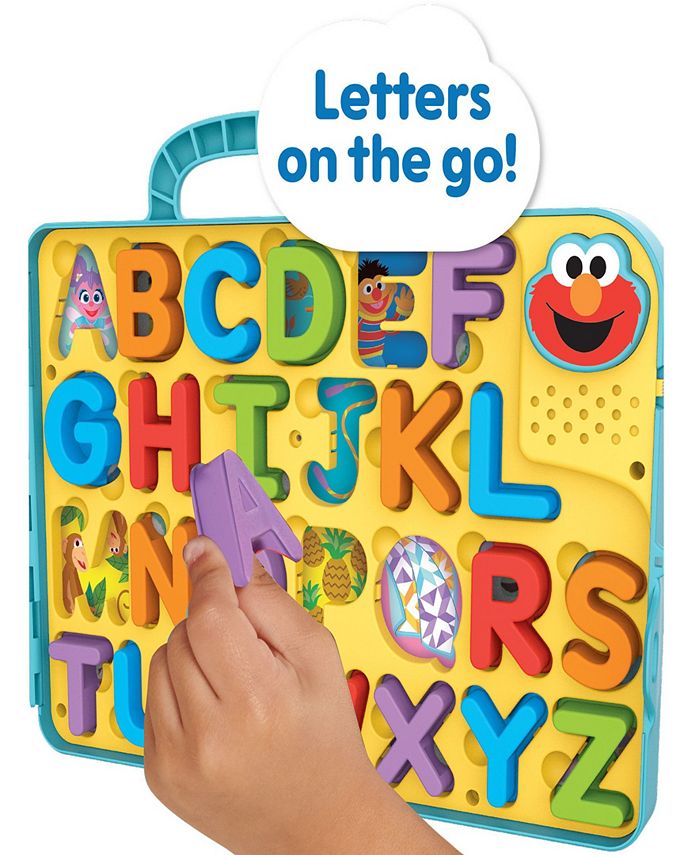 Sesame Street Elmo’s Learning Letters Bus Activity Board, Preschool ...