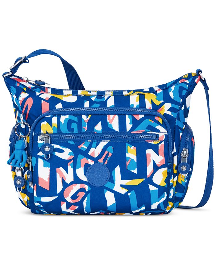 Kipling Gabbie Small Nylon Zippered Crossbody Bag & Reviews - Handbags ...