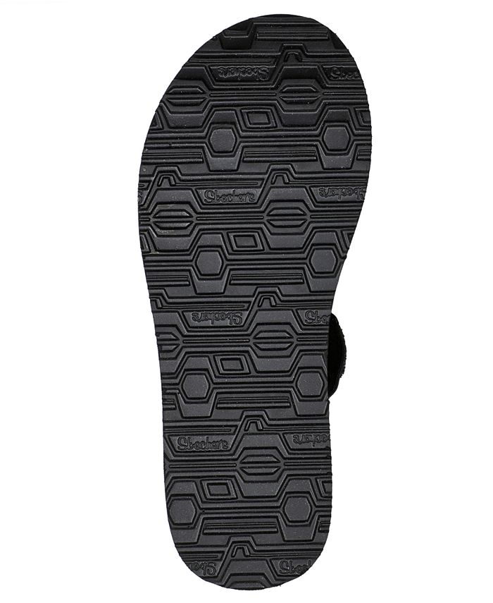 Skechers Women's Cali Meditation - Sweet Sparkle Flip-Flop Thong ...