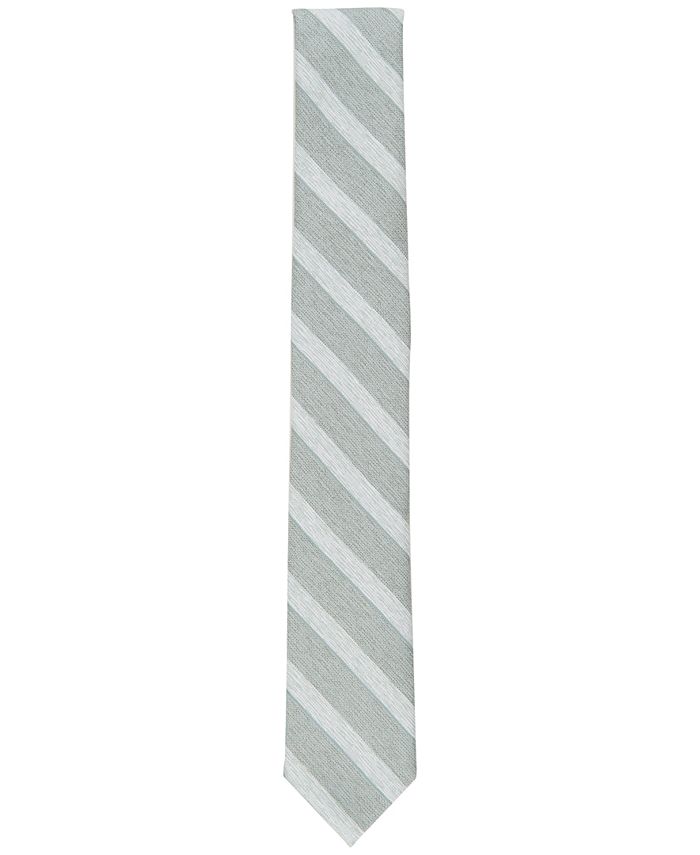 Bar III Men's Gable Stripe Tie, Created for Macy's - Macy's