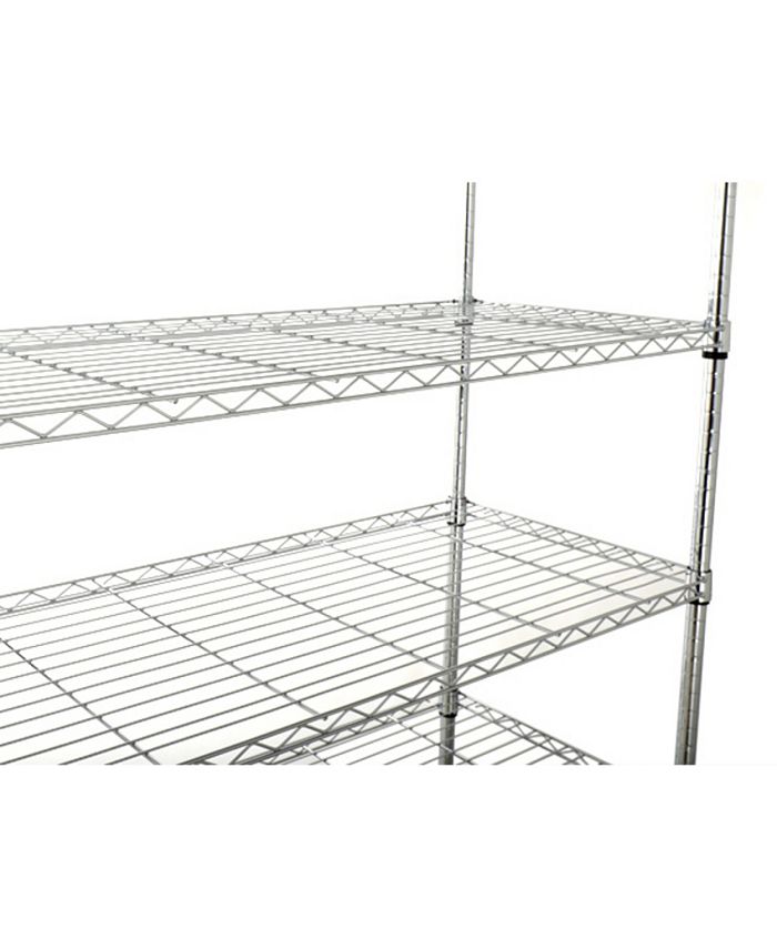 Simplie Fun 7 Tier Wire Shelving Unit, 2450 LBS NSF Height Adjustable ...