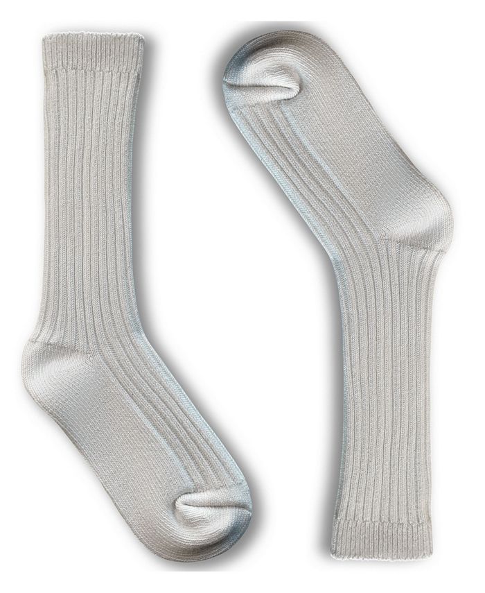 LECHERY Women's European Made Cotton Ribbed 1 Pair of Knee-Highs - Macy's