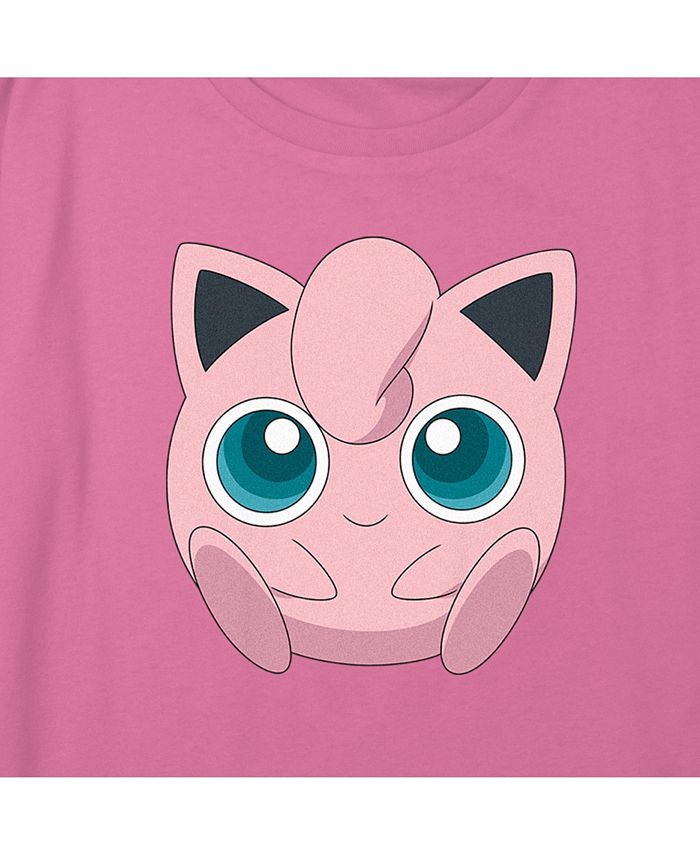 Nintendo Girl's Pokemon Cute Jigglypuff Portrait Child T-Shirt - Macy's