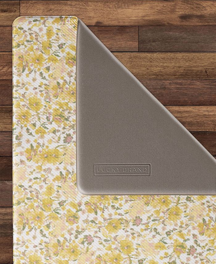 Lucky Brand Ikat Blooms Printed Anti-Fatigue and Skid-Resistant ...