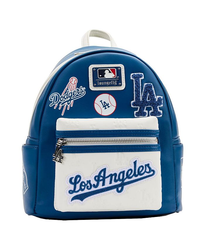 Loungefly Men's and Women's Los Angeles Dodgers Patches Mini Backpack ...