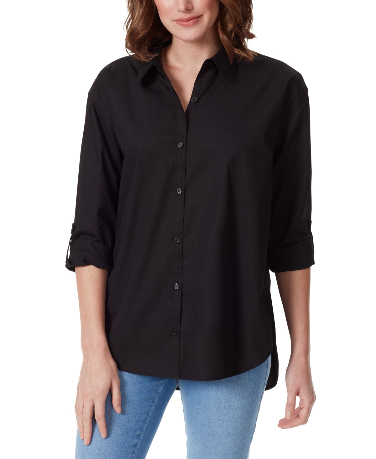 Click here for Gloria Vanderbilt Womens Amanda Button-Front Shirt... prices