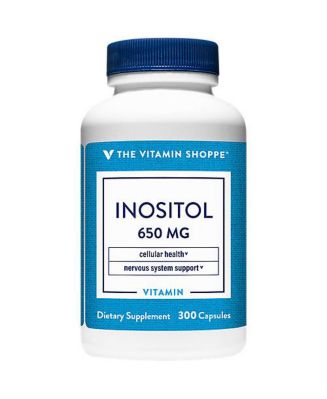 The Vitamin Shoppe Inositol - Nervous System Support - 650 MG (300 ...