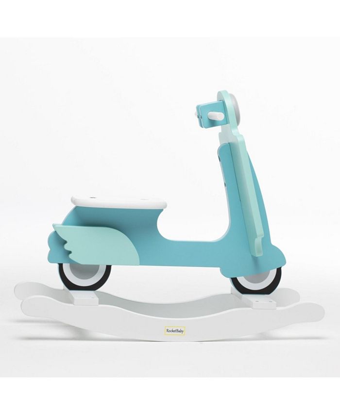 RocketBaby Toddler's Rocking Toy Green Mint Scooter - Macy's