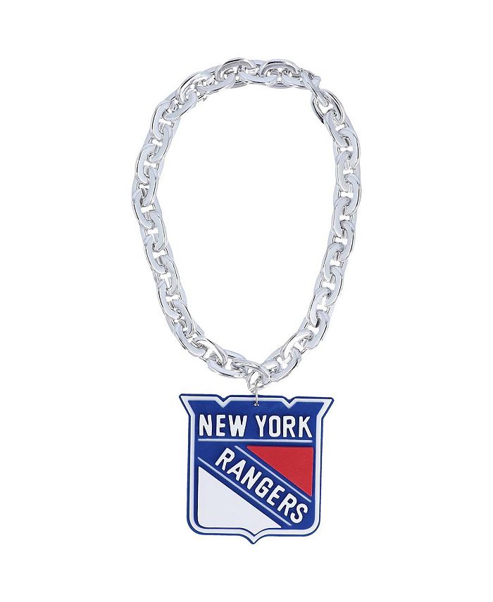 FanFave Silver New York Rangers Team Logo Fan Chain - Macy's