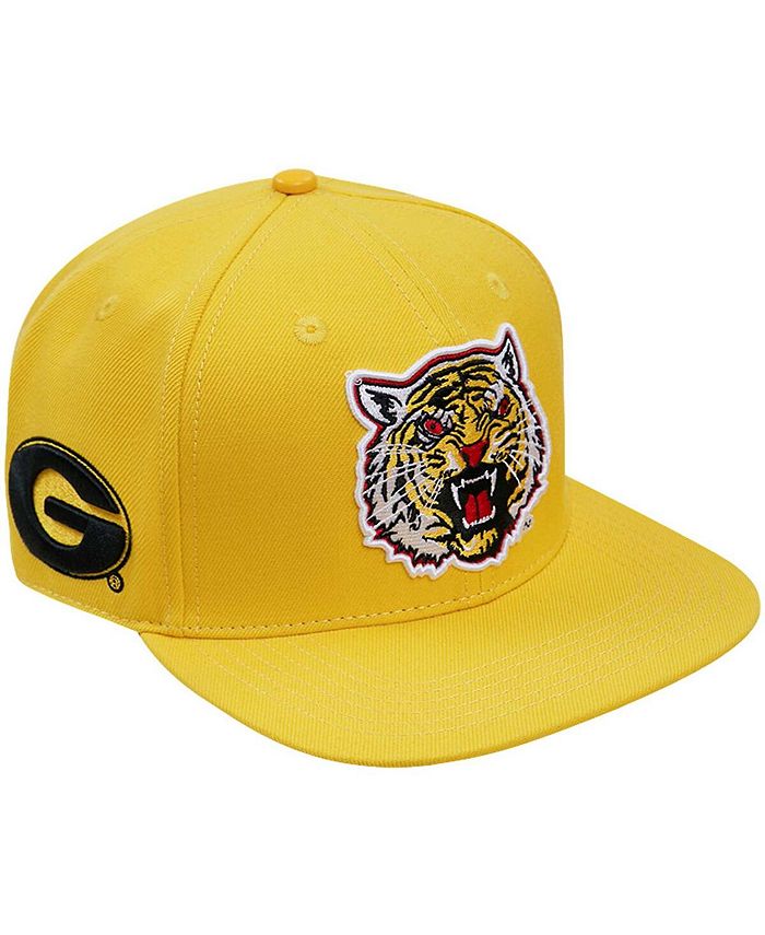 Pro Standard Men's Gold Grambling Tigers Evergreen Mascot Snapback Hat ...