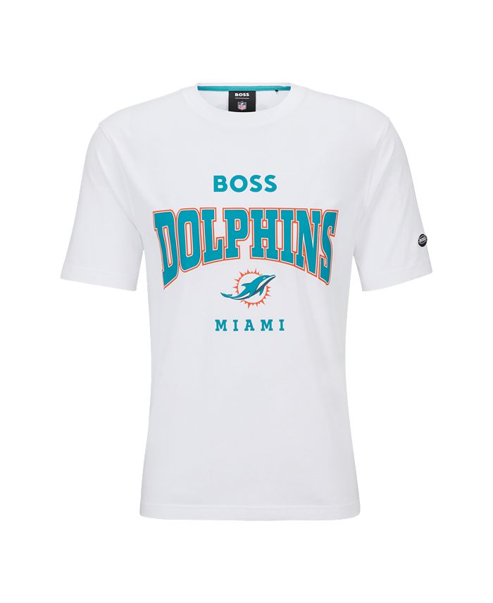 Hugo Boss BOSS by Hugo Boss x NFL Men's Miami Dolphins T-shirt - Macy's