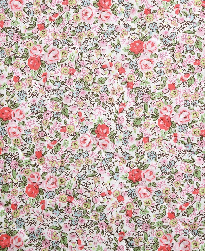 Laura Ashley Rowena Cotton Reversible Sham, Standard - Macy's