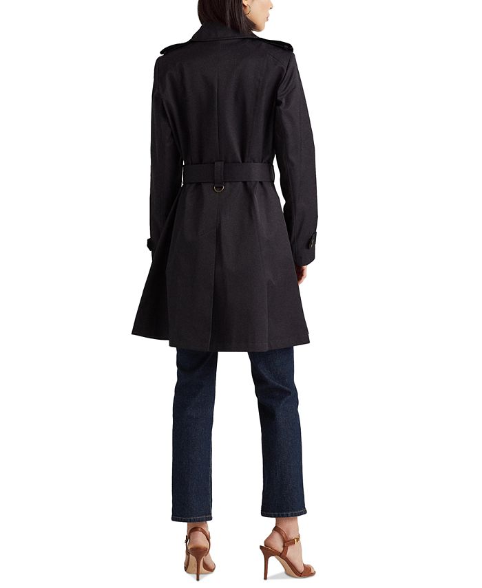 Lauren Ralph Lauren Women's Belted Water-Resistant Trench Coat - Macy's