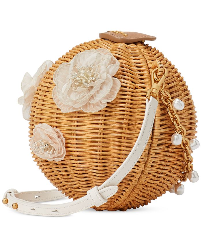 kate spade new york Classic Boquet Wicker Mini Handbag - Macy's