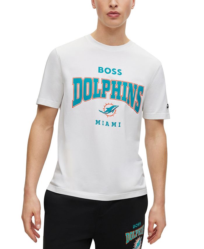 Hugo Boss BOSS by Hugo Boss x NFL Men's Miami Dolphins T-shirt - Macy's