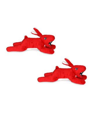 Mighty Jr Angry Animals Rabbit, 2-Pack Dog Toys - Macy's