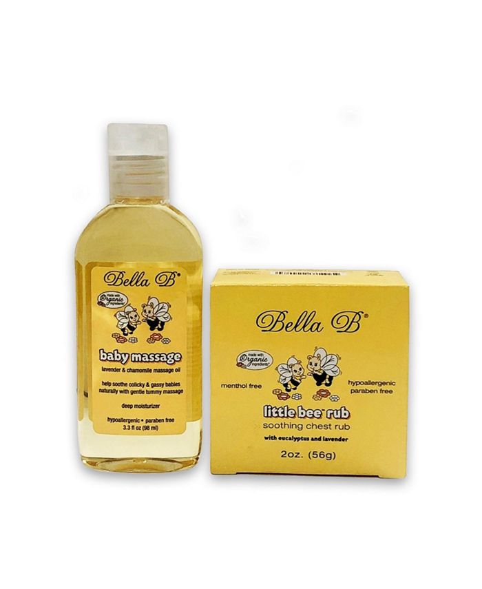 Bella B Naturals Bundle: Little Bee Decongesting Chest Rub 2 oz and ...