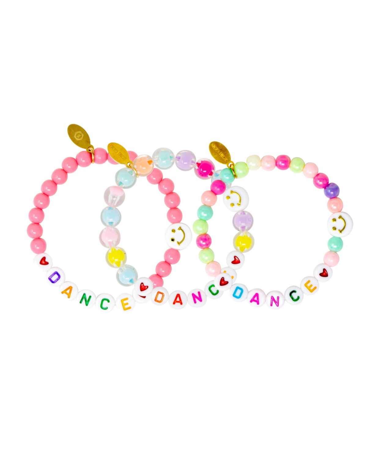 Click here for Zomi Gems Girls Dance & Smile Bead Bracelet Set -... prices