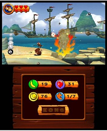 Nintendo Donkey Kong Country Returns 3D - 3DS - Macy's