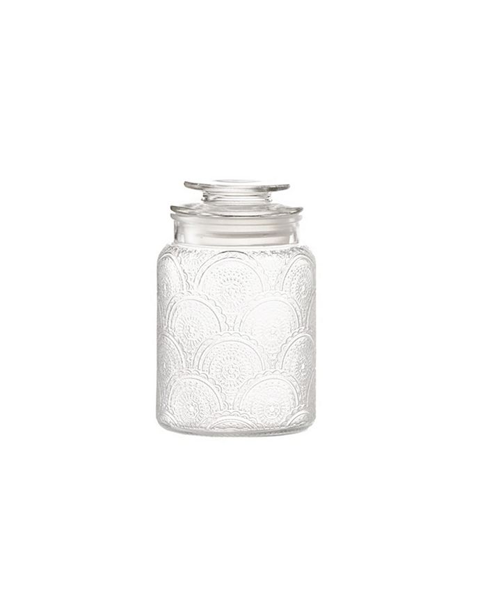 Style Setter Glass Canister, Set of 3 - Macy's