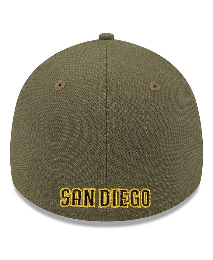 New Era Men's Green San Diego Padres 2023 Armed Forces Day 39THIRTY ...