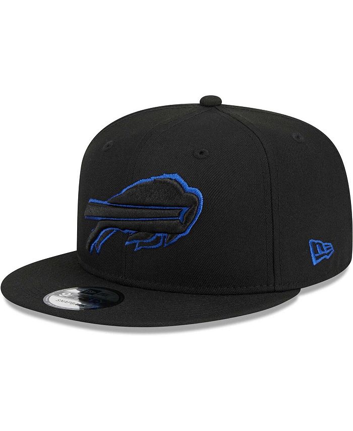 New Era Men's Black Buffalo Bills Goth Side Script 9FIFTY Snapback Hat ...