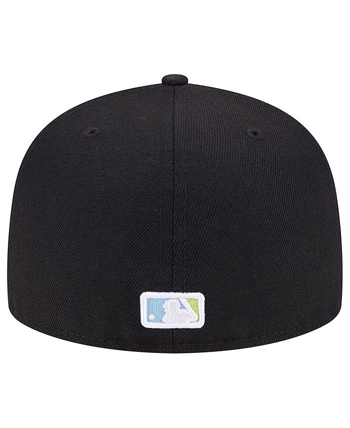 New Era Men's Black Texas Rangers Multi-Color Pack 59FIFTY Fitted Hat ...