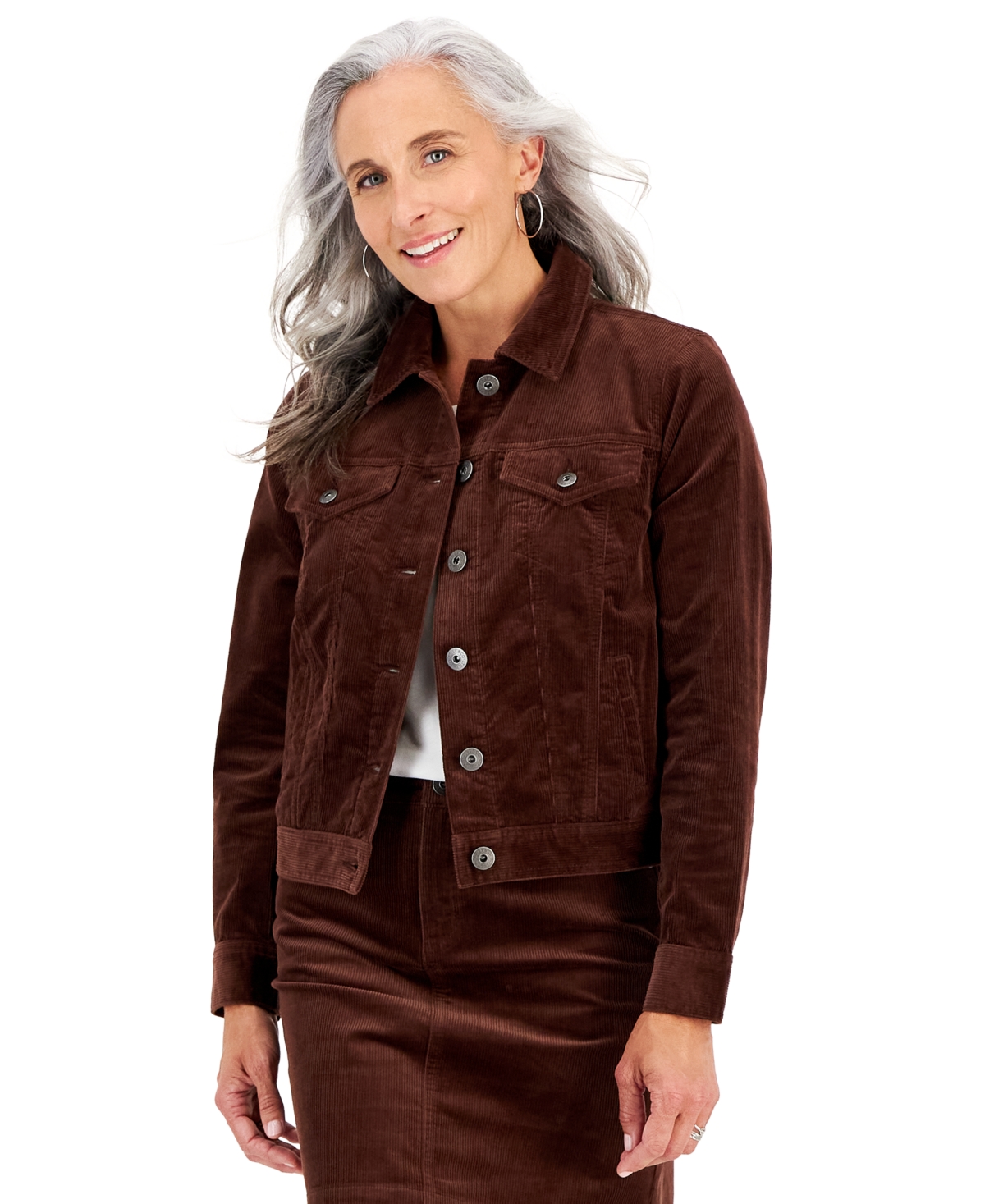 Click here for Style & Co Petites Corduroy Jacket  Created for Ma... prices