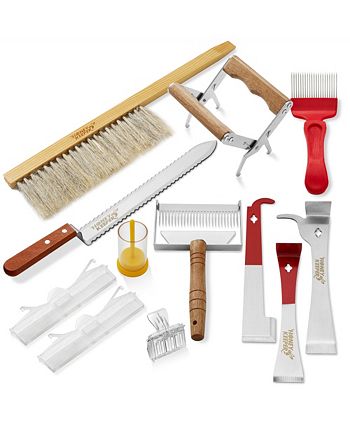 Honey Keeper 12-Piece Beekeeping Tool Kit - Essential Starter Supplies ...