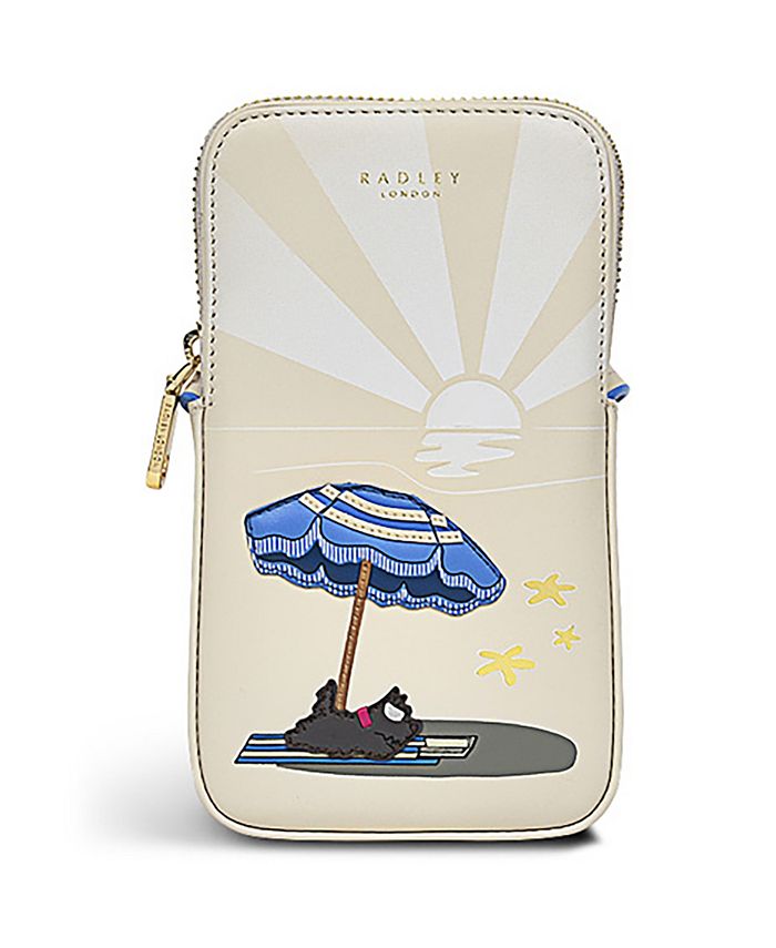 Radley London Beach Umbrella Mini Zip Around Phone Crossbody Bag - Macy's