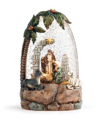Napco LED Nativity Water Globe - Macy's