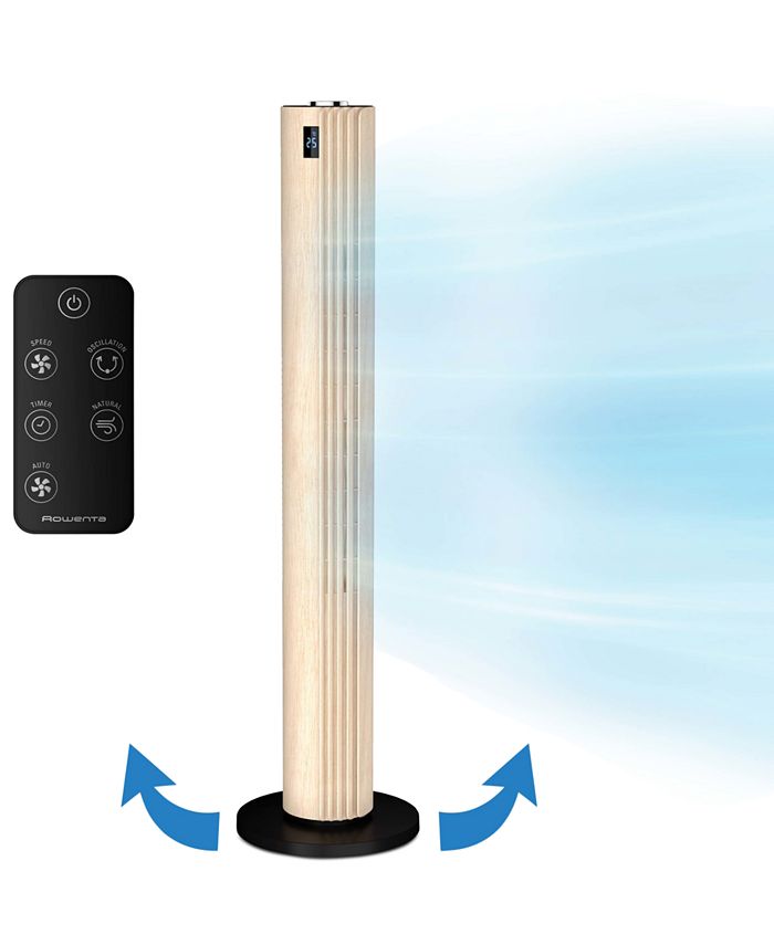 Rowenta Urban Cool 3-Speed Slim Oscillating Tower Fan - Macy's
