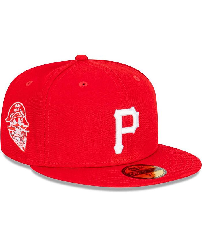 New Era Men's Red Pittsburgh Pirates Sidepatch 59FIFTY Fitted Hat - Macy's