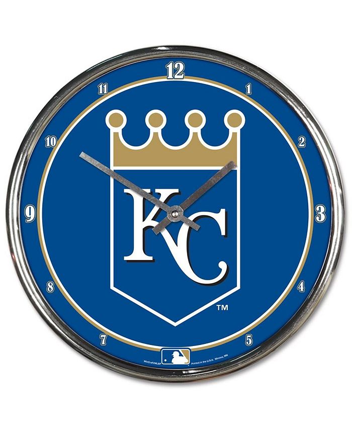 Wincraft Kansas City Royals Chrome Wall Clock - Macy's