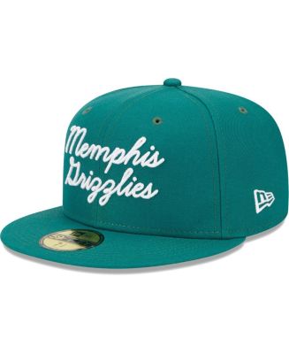 Men's New Era Augusta Green Memphis Grizzlies Script 59FIFTY Fitted Hat ...