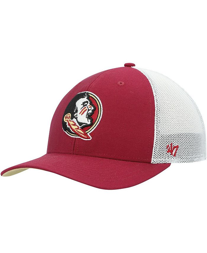 '47 Brand Men's Garnet, White Florida State Seminoles Basic Two-Tone ...