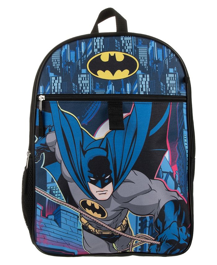 Batman 5 Piece Backpack Set - Macy's