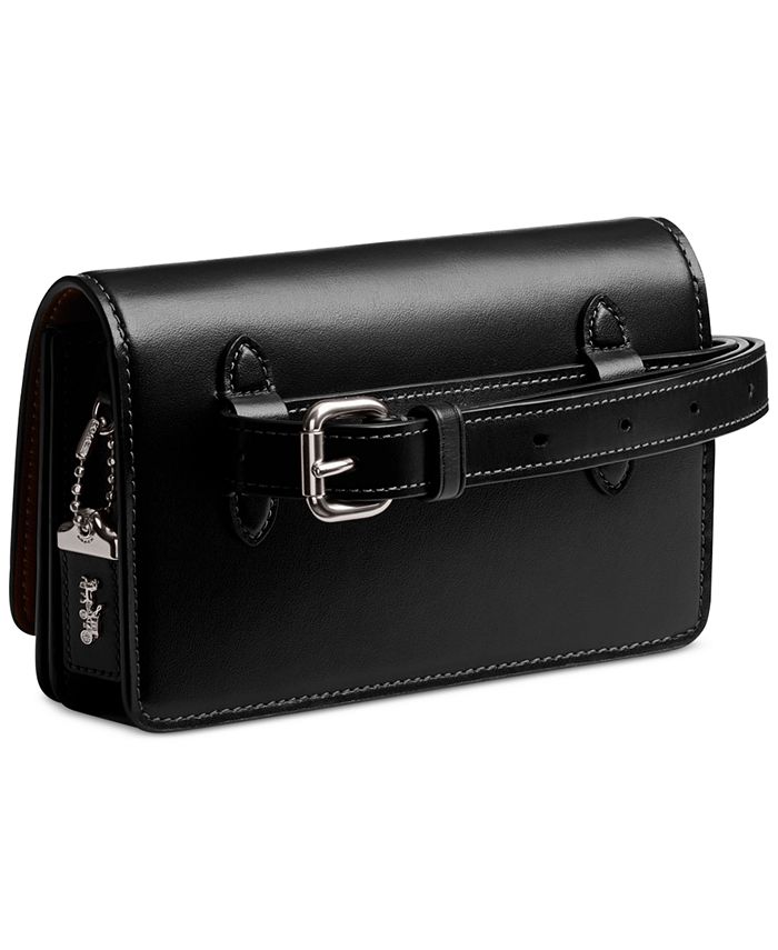 COACH Bandit Luxe Refined Leather Belt Bag - Macy's