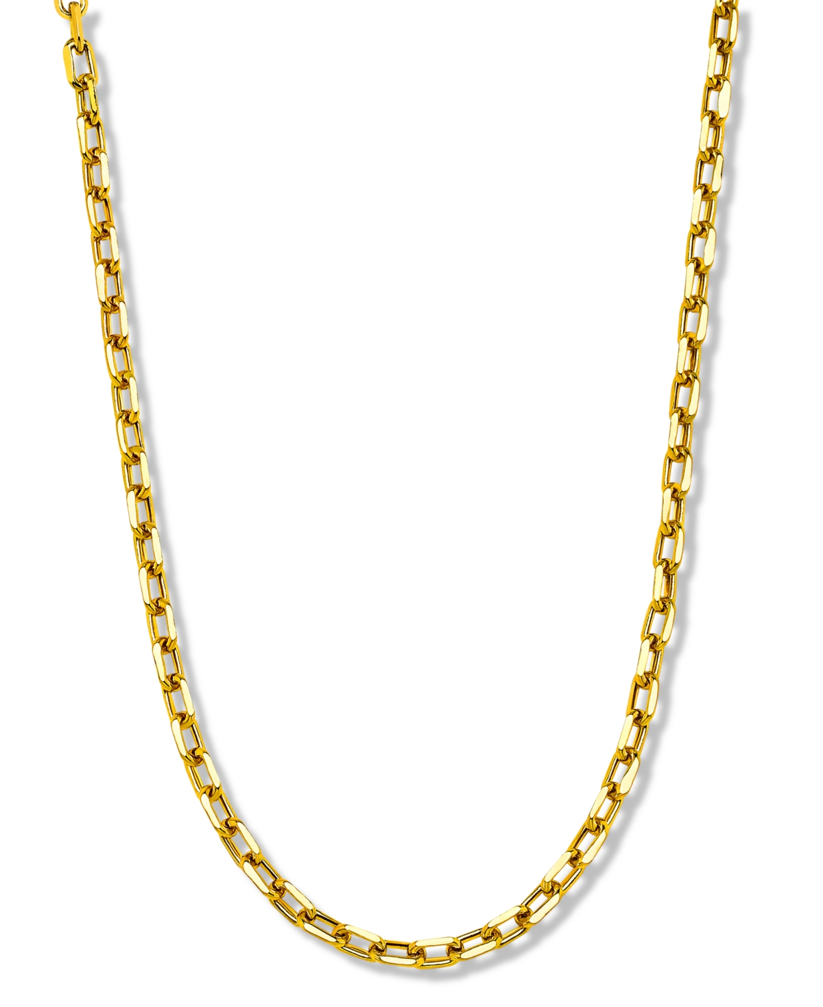 Click here for Paperclip Link 24 Chain Necklace (3-5/8mm) in 14k... prices
