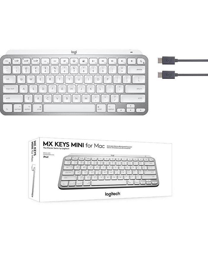 Logitech MX Keys Mini TKL Bluetooth Keyboard For Apple mac OS, iPad OS ...